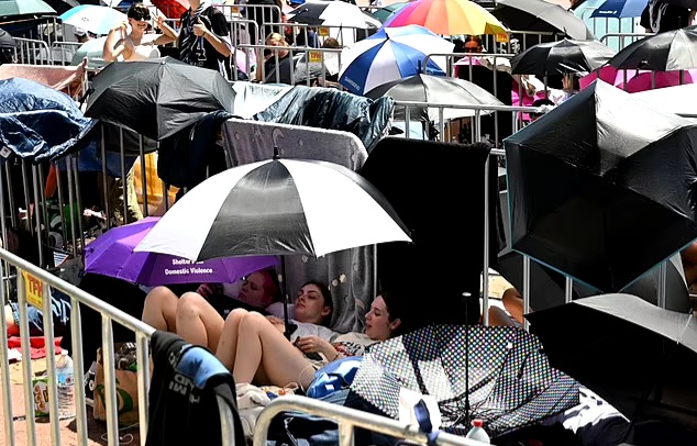 Billie Eilish arrives Sydney in risqué top that made her appear n.u.de
