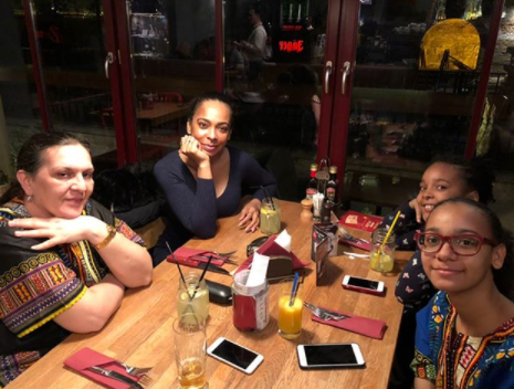 TBoss shares beautiful photos from her visit to her family members in ...
