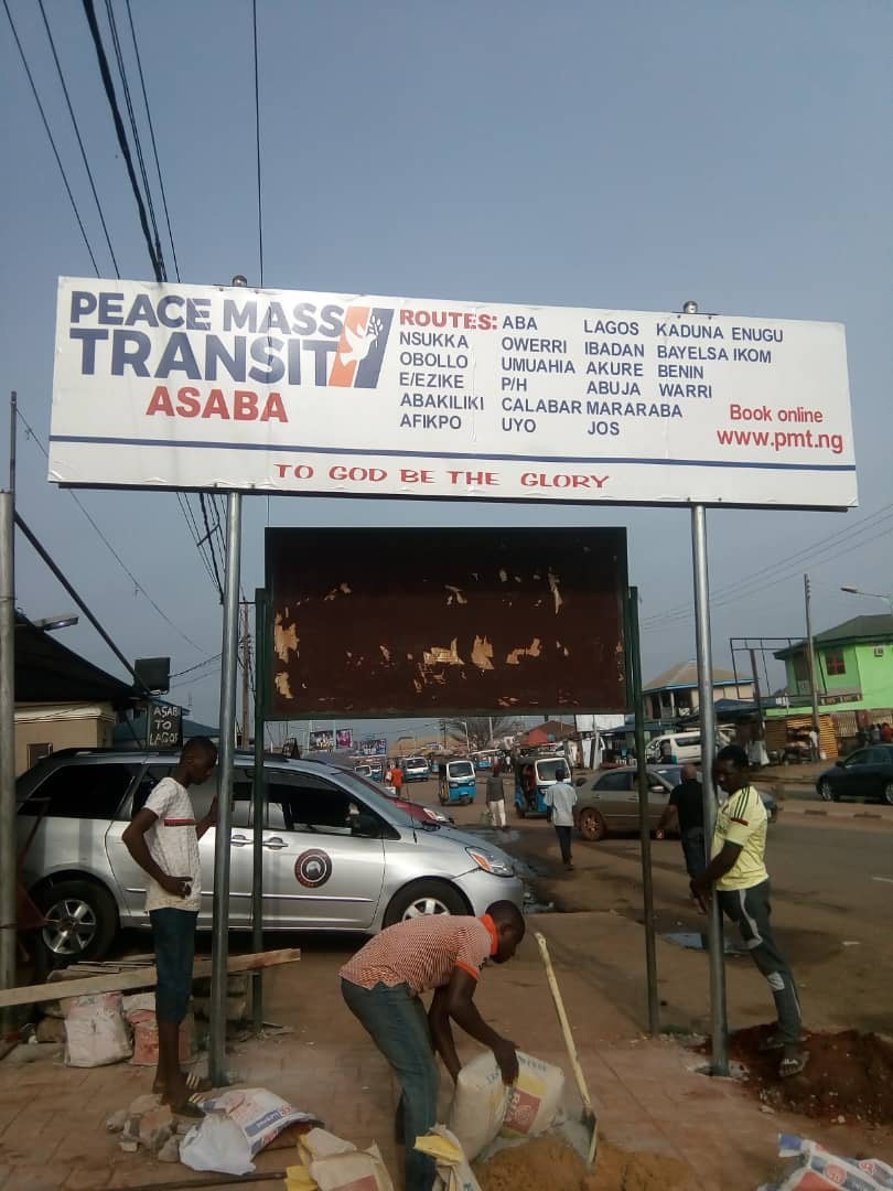 Asaba Welcomes Peace Mass Transit