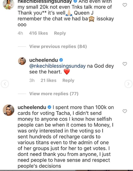 BBNaija: Jaruma, Nkechi Blessing Sunday and Uche Elendu calls out Tacha ...