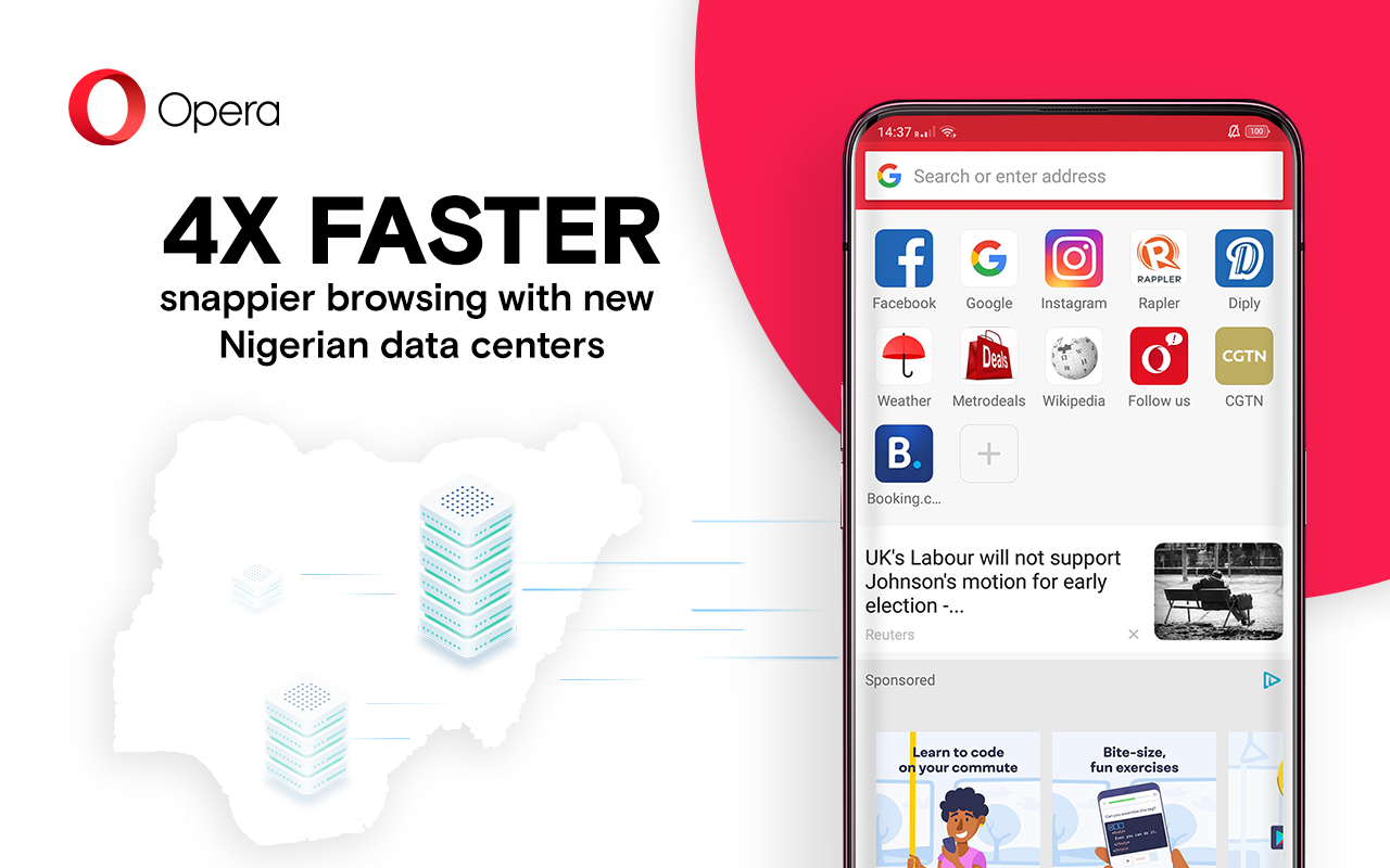 Opera makes browsing four times faster in Nigeria with the installation ...