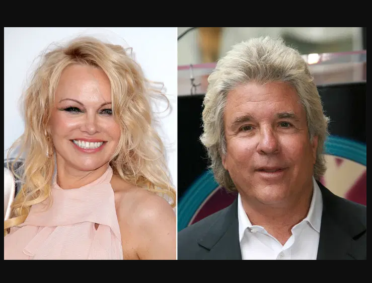 Actress Pamela Anderson's husband Jon Peters broke up with her via text ...
