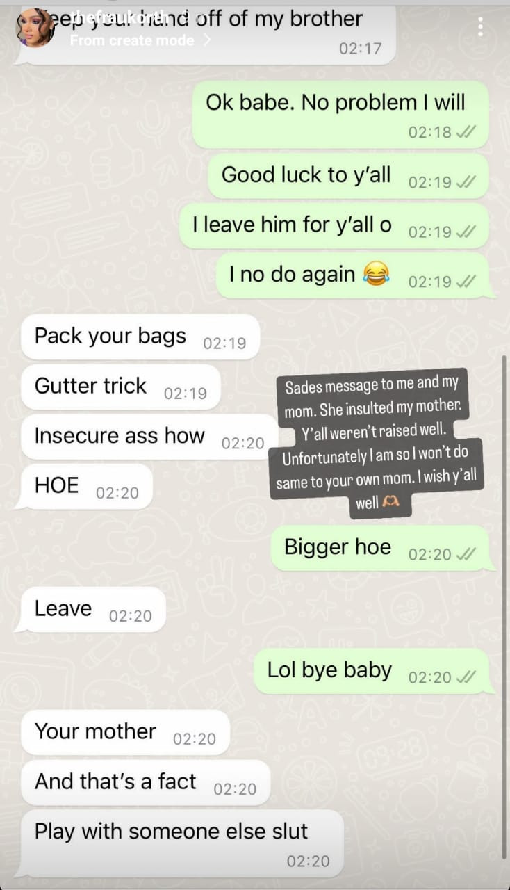 Sina Rambo's wife reveals their marriage is over as she continues to ...