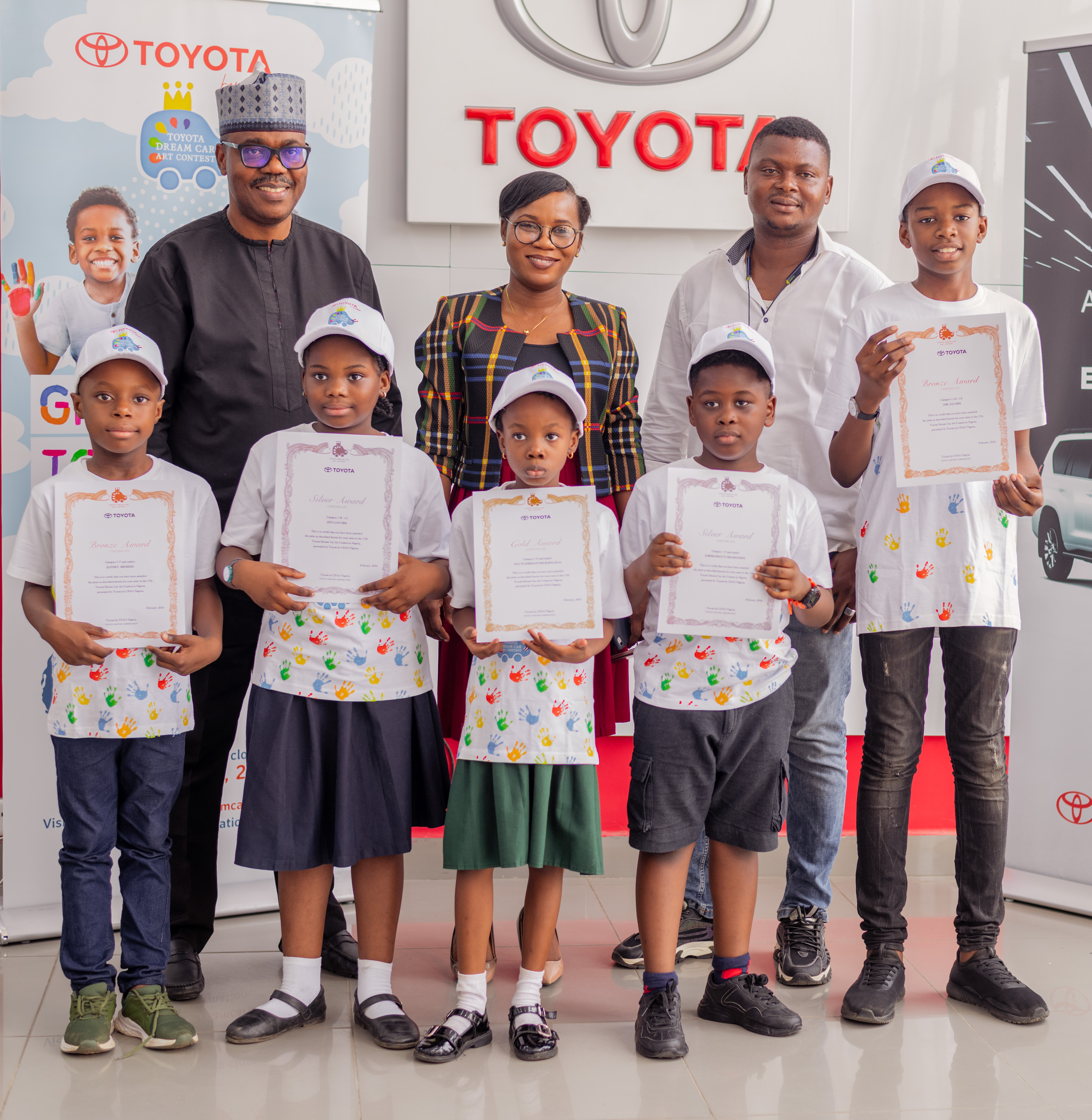 Toyota by CFAO Nigeria Announces Winners of the “17th Toyota Dream Car ...