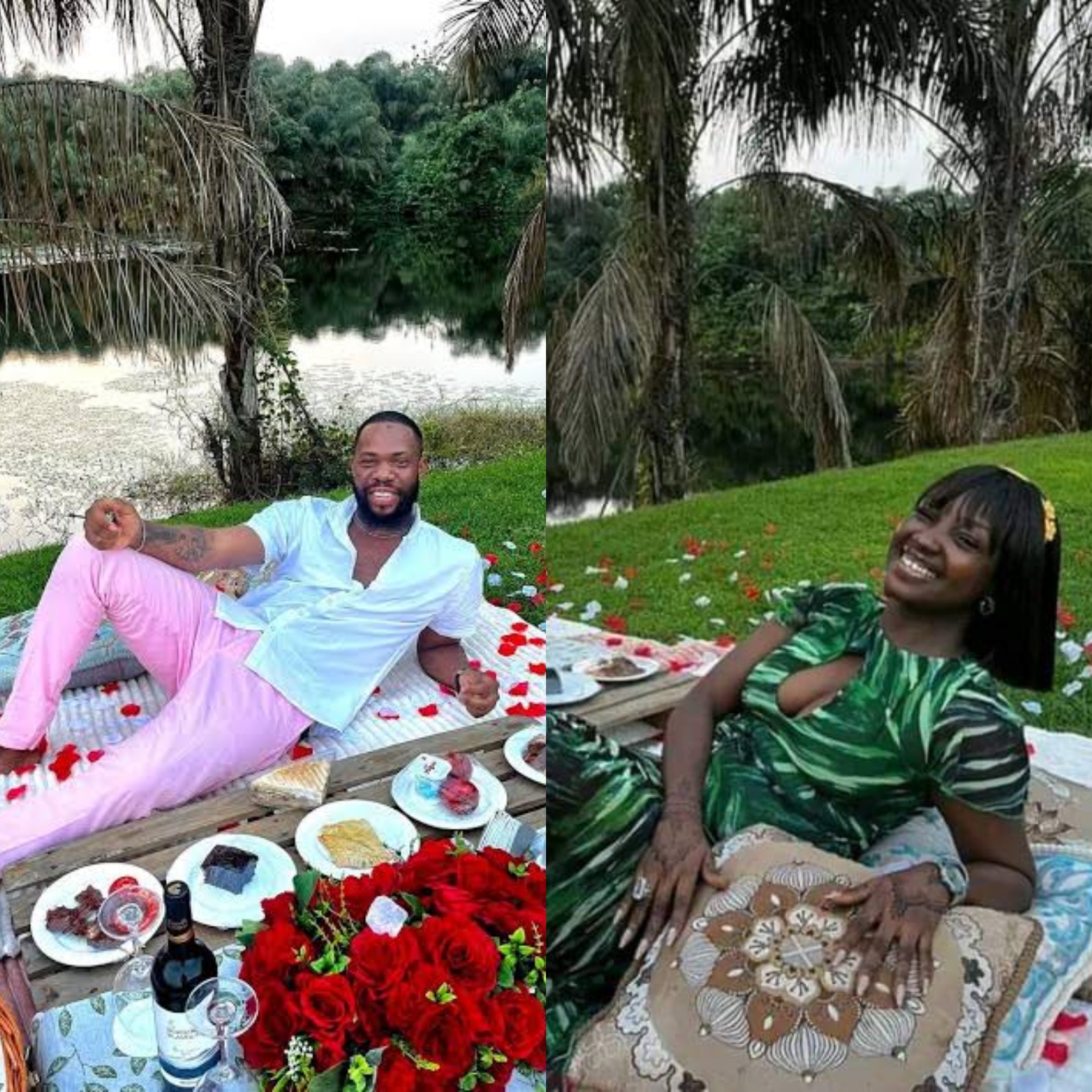 Chef Derin reacts after he was accused of dumping his ex to go after ...