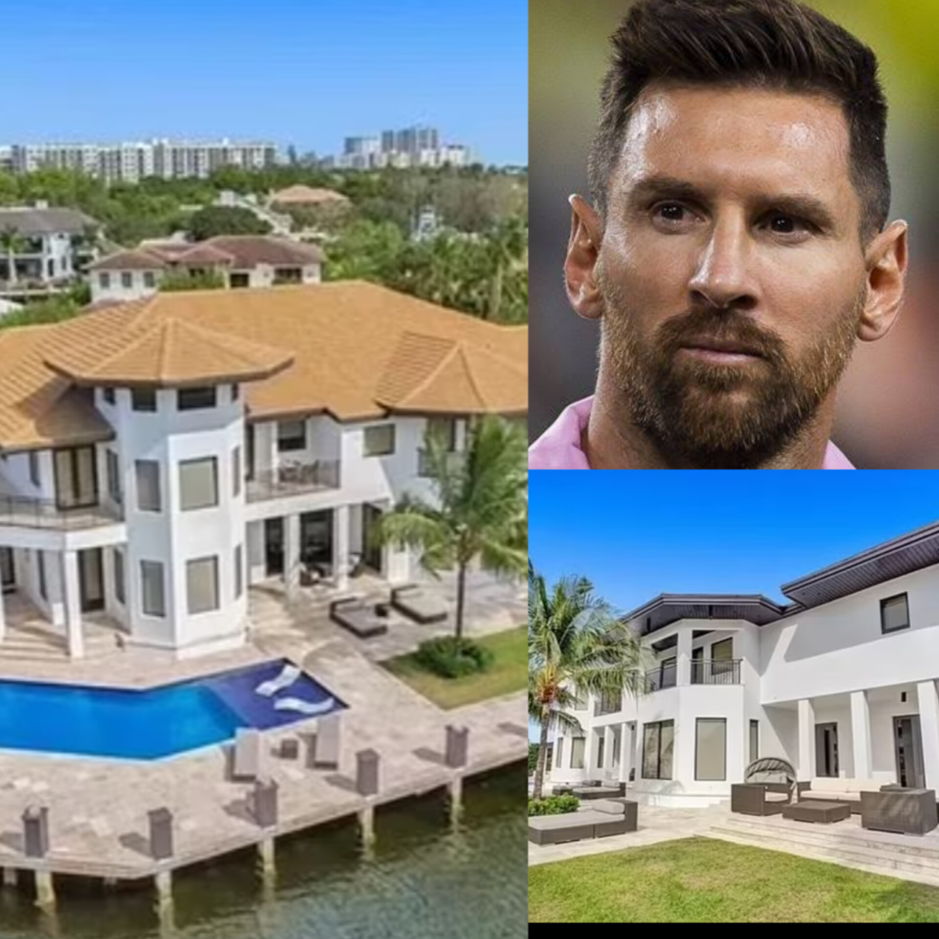 Never before seen pictures Of Lionel Messi's $10.75m Florida mansion ...
