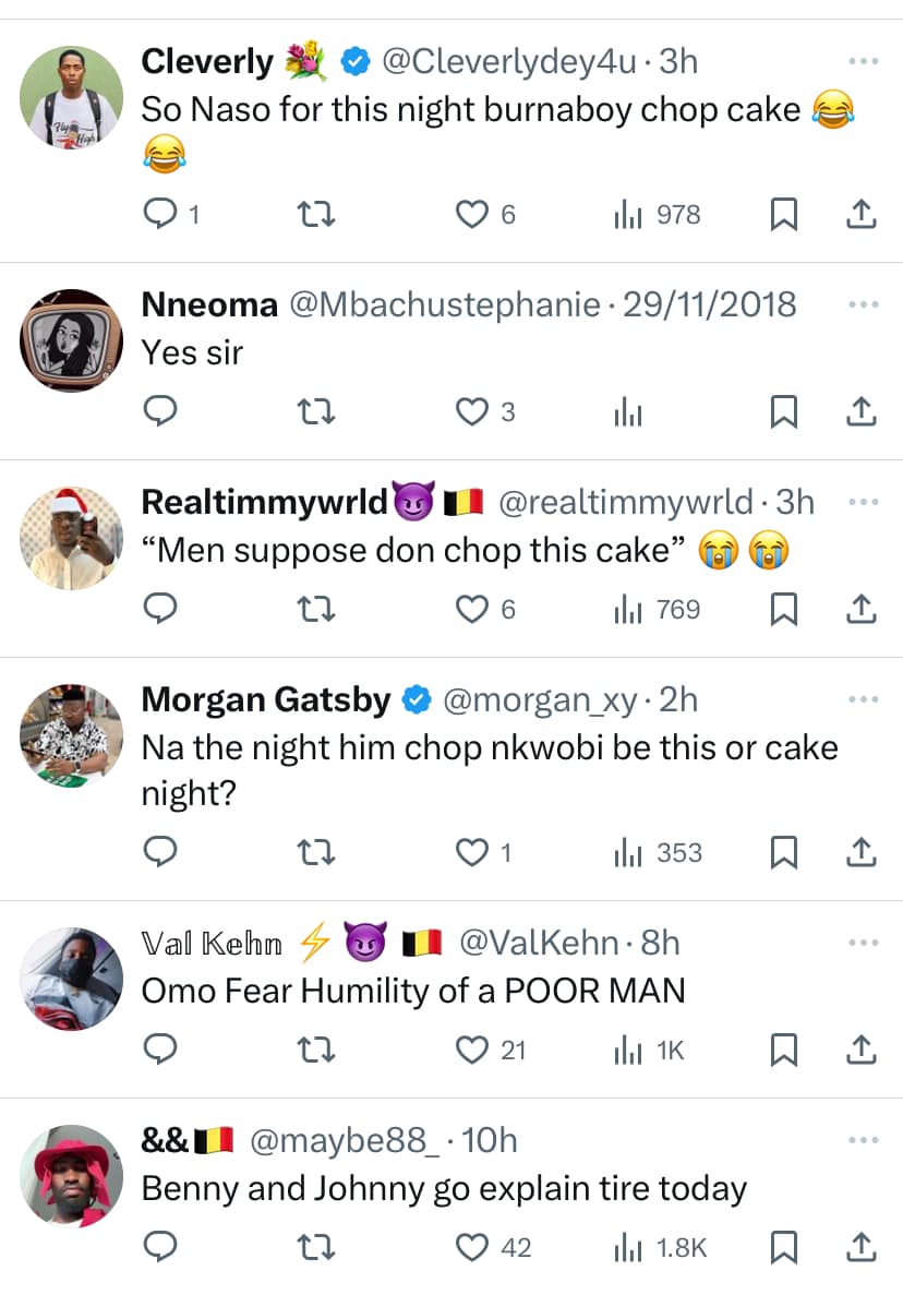 Nigerians unearth tweet and photo of Burna Boy attending Cubana Chief ...