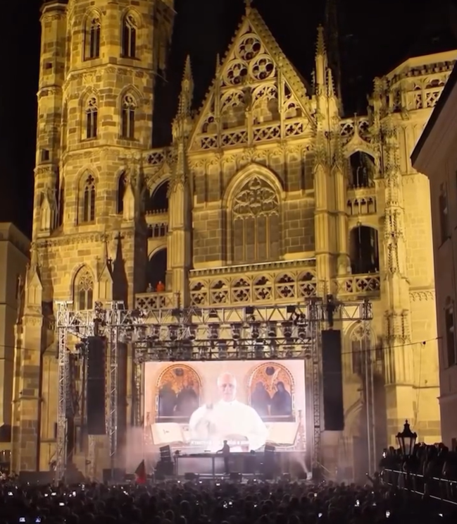 Pope Leo hosts cathedral rave featuring Priest DJ to mark Archbishop’s ...