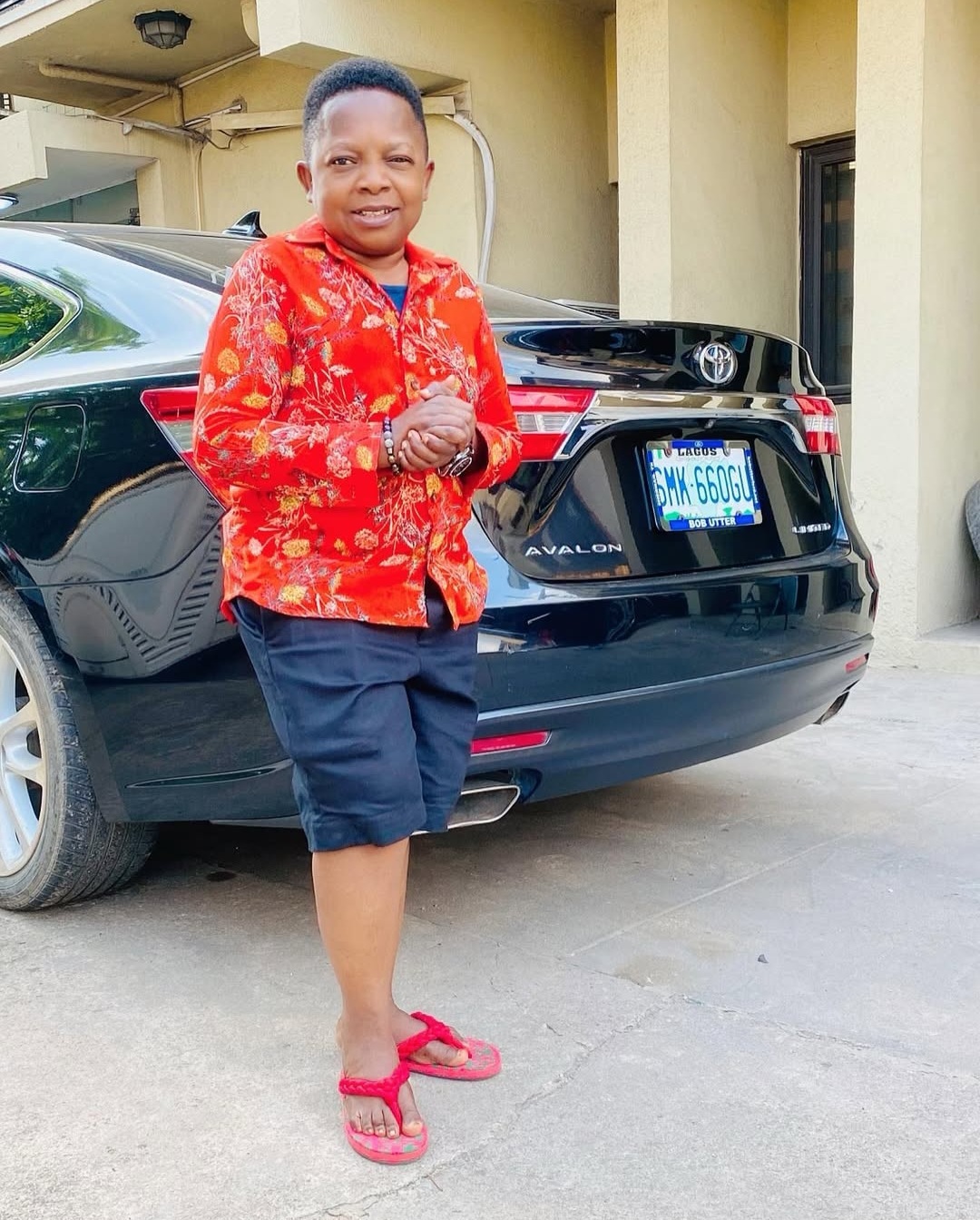 Actor Chinedu "Aki" Ikedieze shows off his cute son