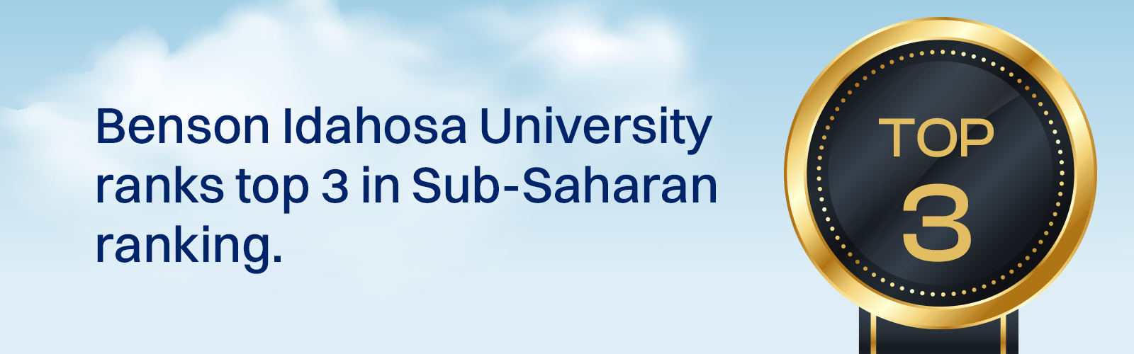 Benson Idahosa University Ranks Among Top Three Universities in Sub ...