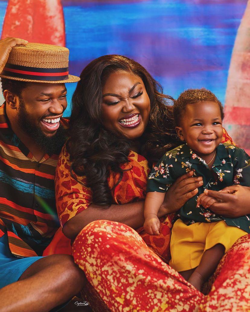 Actors Stan and Blessing Nze share lovely new photos as their son, Jay ...