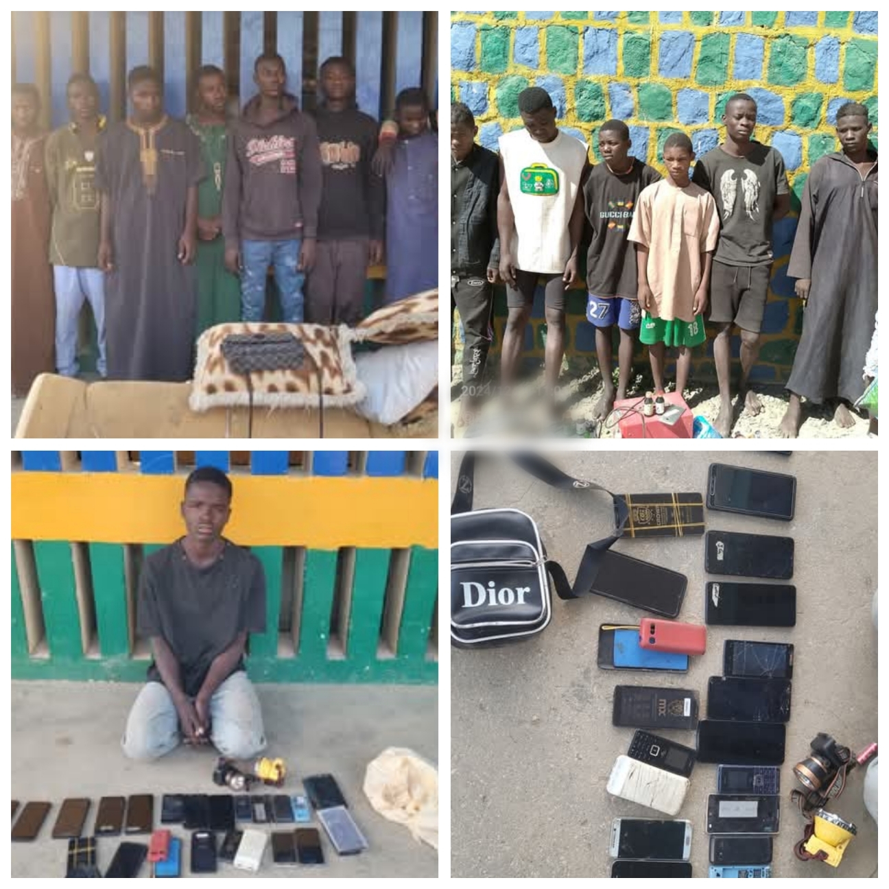 15 suspects arrested for theft and burglary as police bust criminal ...