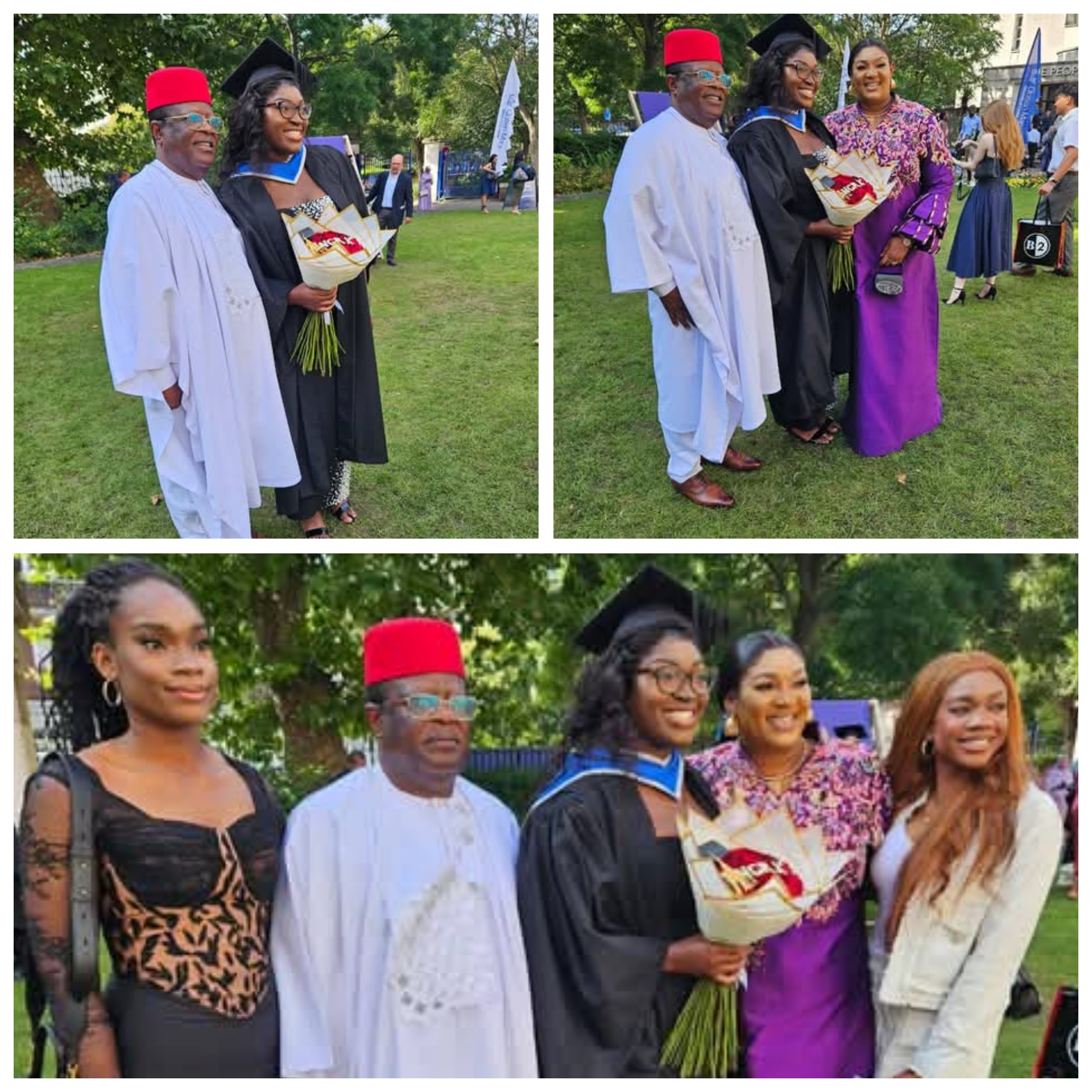 David Umahi's daughter graduates with first class from UK university