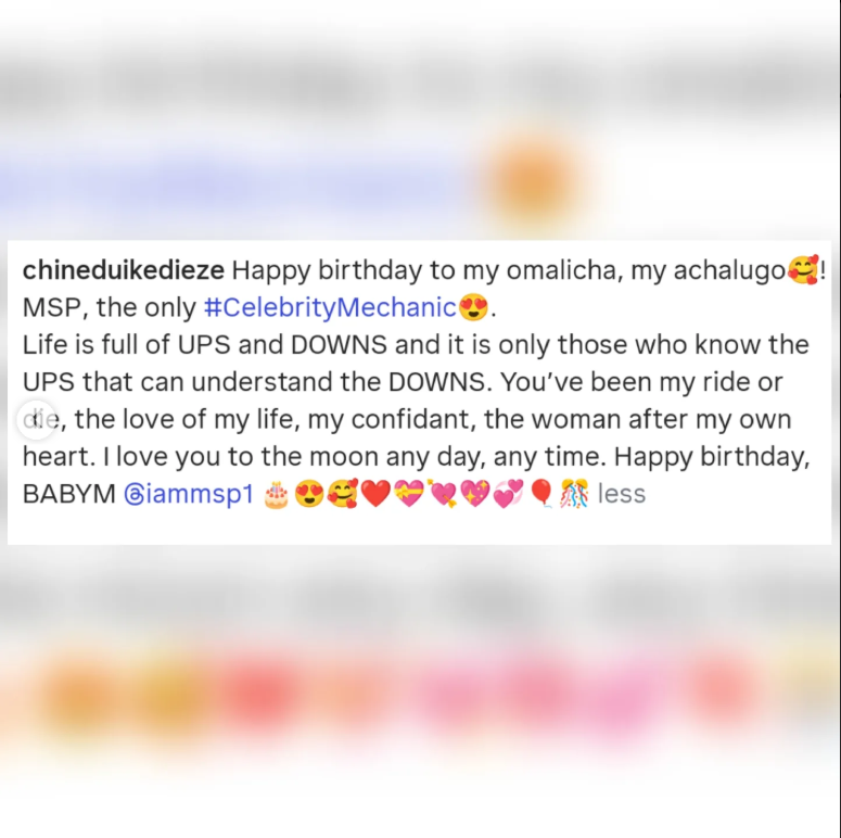Actor Chinedu Ikedieze celebrates wife on her birthday with sweet message